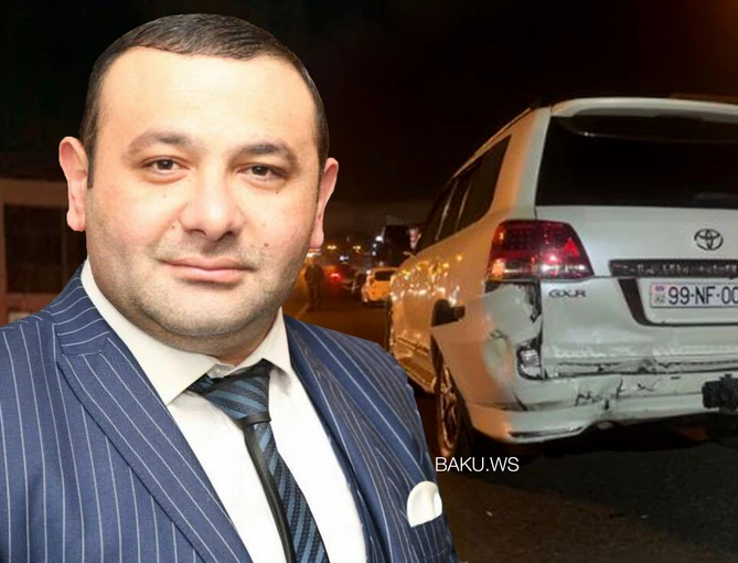 Qəzaya düşən Namiq Fərhadoğlu: "Avtomobilə 5-6 min ziyan dəyib" - VİDEO ...