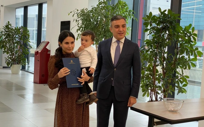 Şəhid ailələri və müharibə əlillərinə daha 50 mənzil təqdim edilib ...