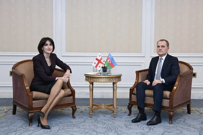 Bayramov and Bochorishvili discussed the strategic significance of the ...