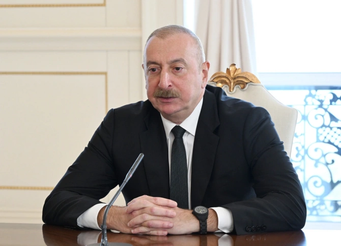 Meeting between Ilham Aliyev and Mahmoud Abbas took place in Egypt ...
