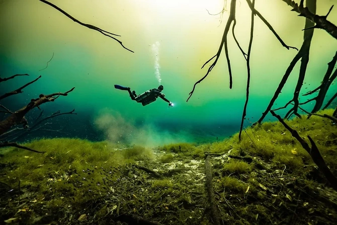 Diver found remains of spouses at the bottom of a river and solved the ...