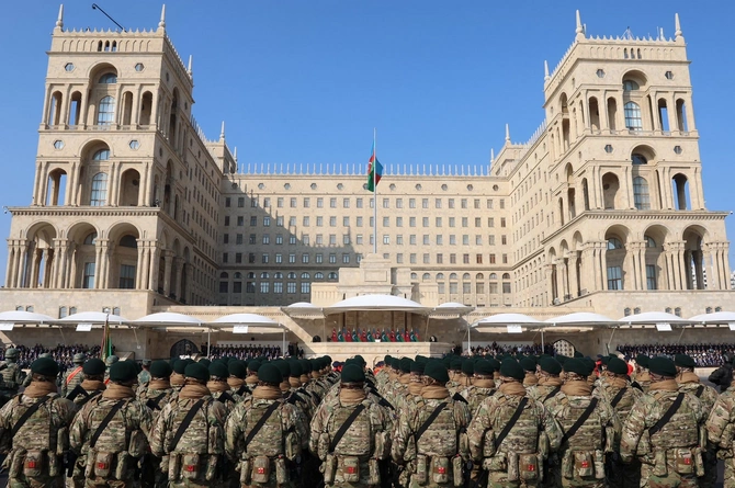 The Erdogan administration published footage from a military parade in ...