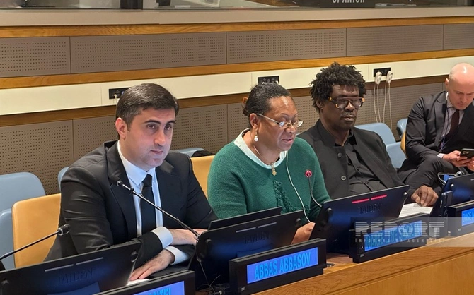 At the UN headquarters, the final document of the conference ...