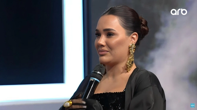 The Azerbaijani singer burst into tears during a live broadcast while ...